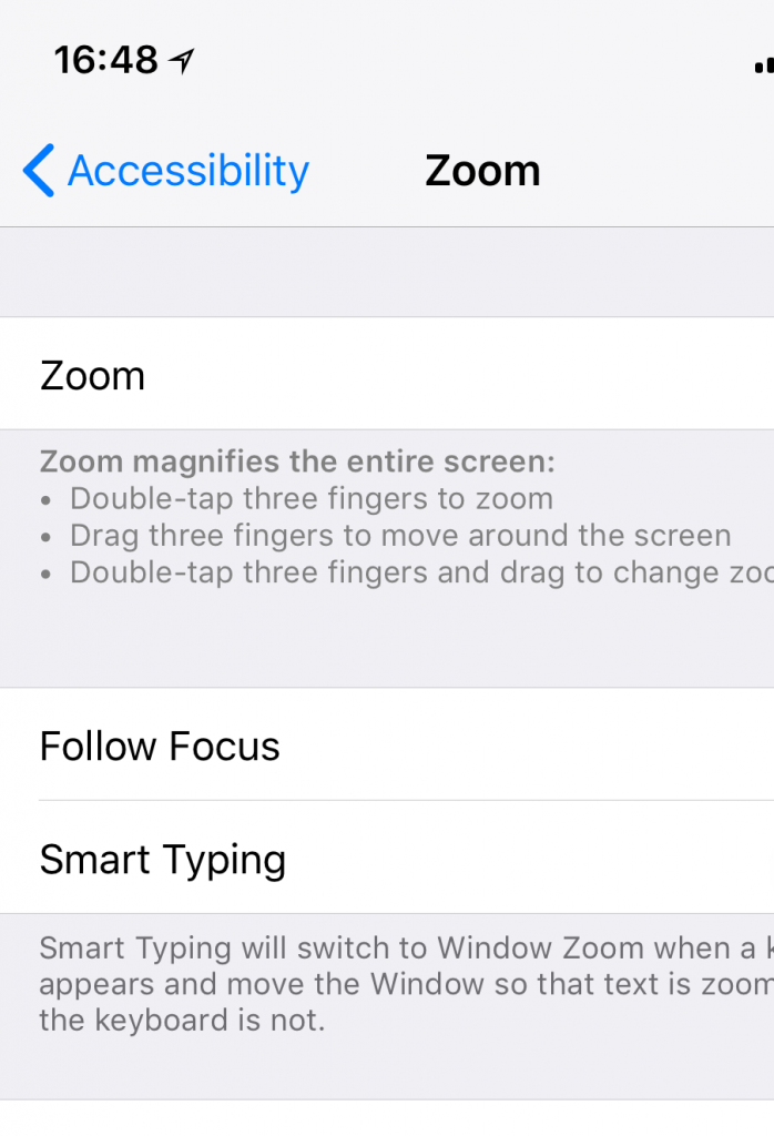 How To Turn Off Zoom (Magnifier) On Your iPhone • macReports How To Turn Off Zoom (Magnifier) On Your iPhone • macReports