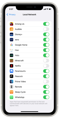 Local Network Access on iPhone: What It Is and How to Enable It ...
