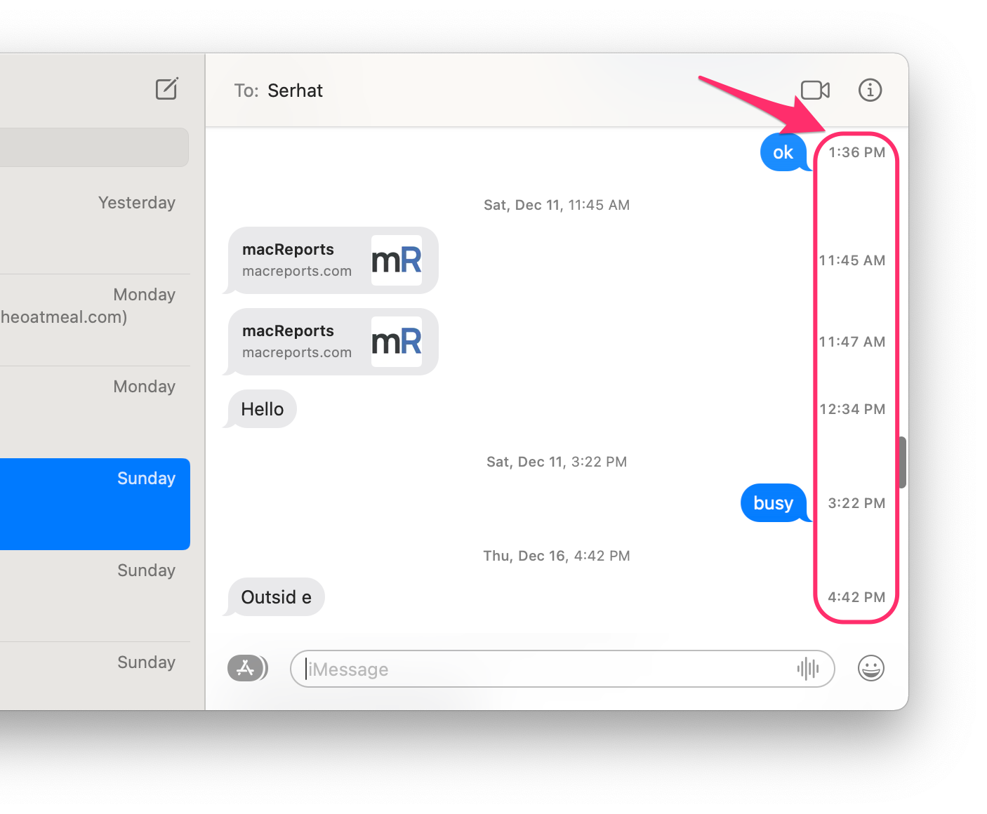 How to Find the Time for Each Message on iPhone and Mac • macReports