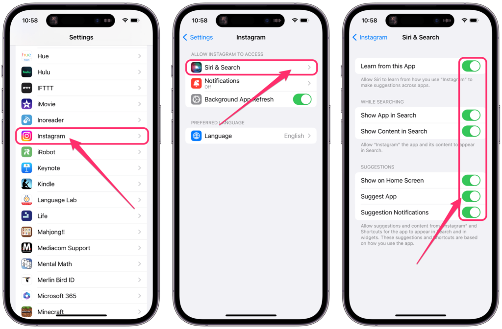 How to Clear Instagram Cache and Delete Search History on iPhone ...