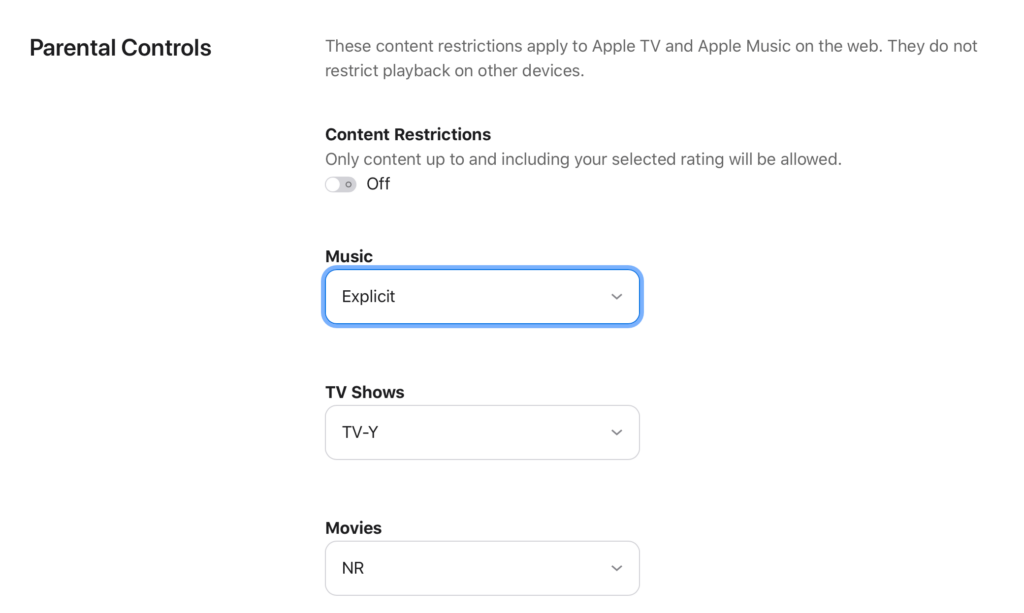 What Does an E Next to a Song or Album Mean in Apple Music? • macReports