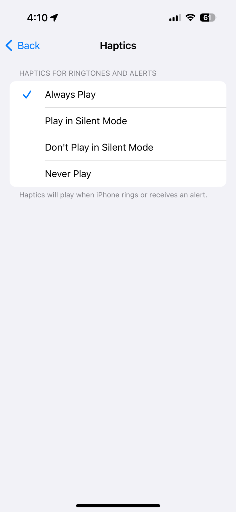 How to Set Up Your iPhone to Vibrate Always, Never or Only in Silent or ...