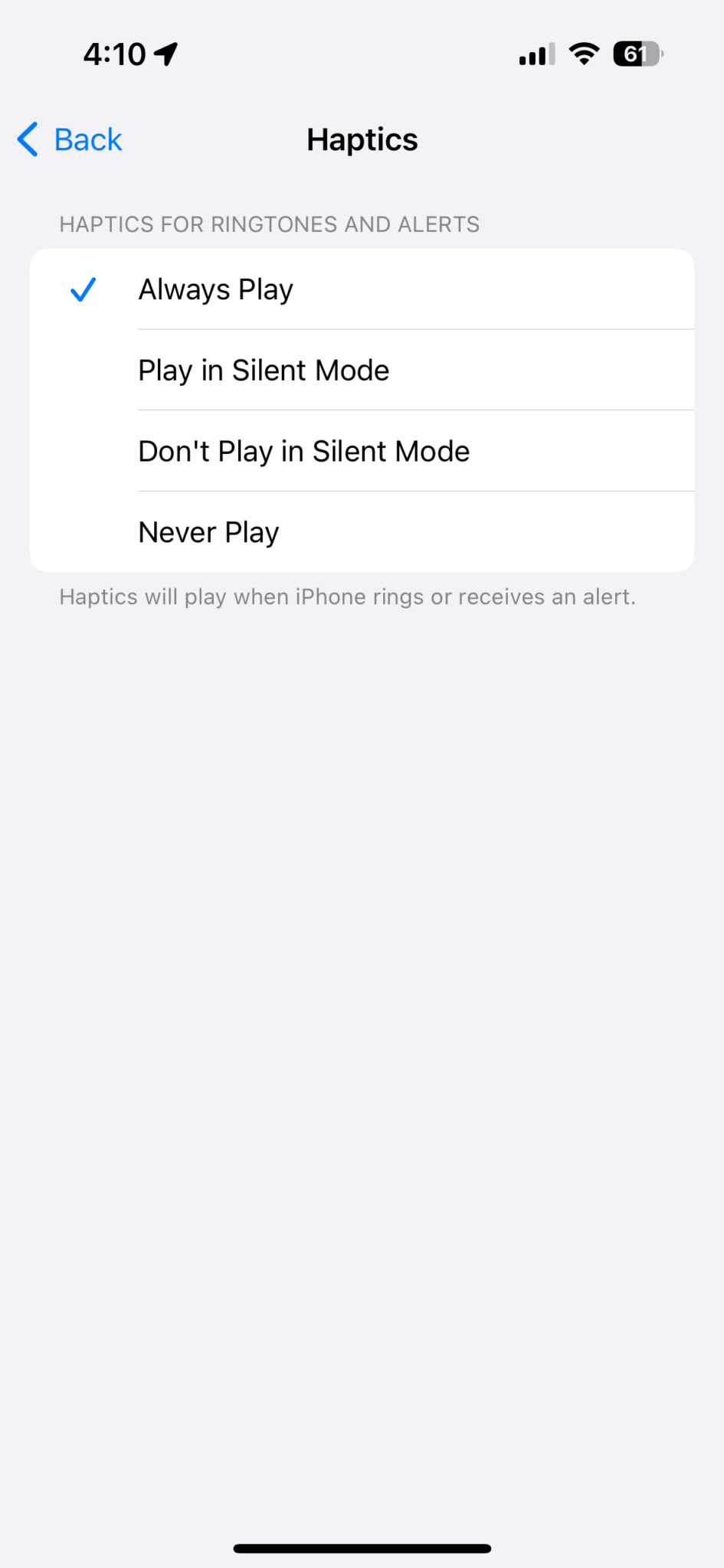 How to Set Up Your iPhone to Vibrate Always, Never or Only in Silent or ...