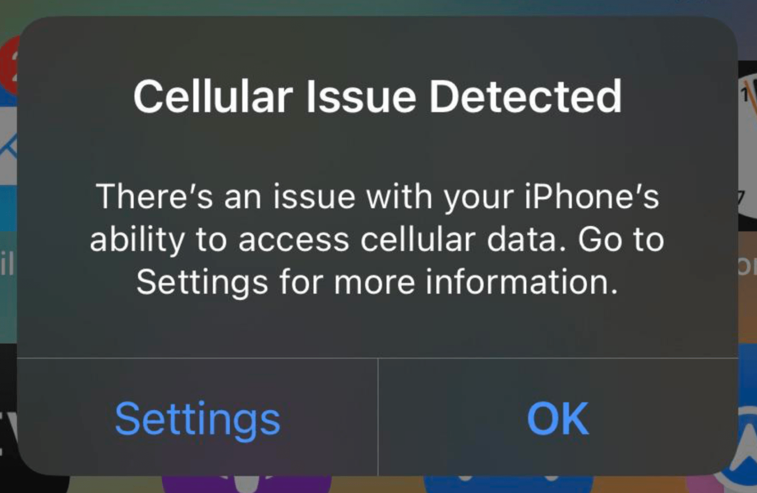 How to Fix the 'Cellular Issues Detected' Error • macReports