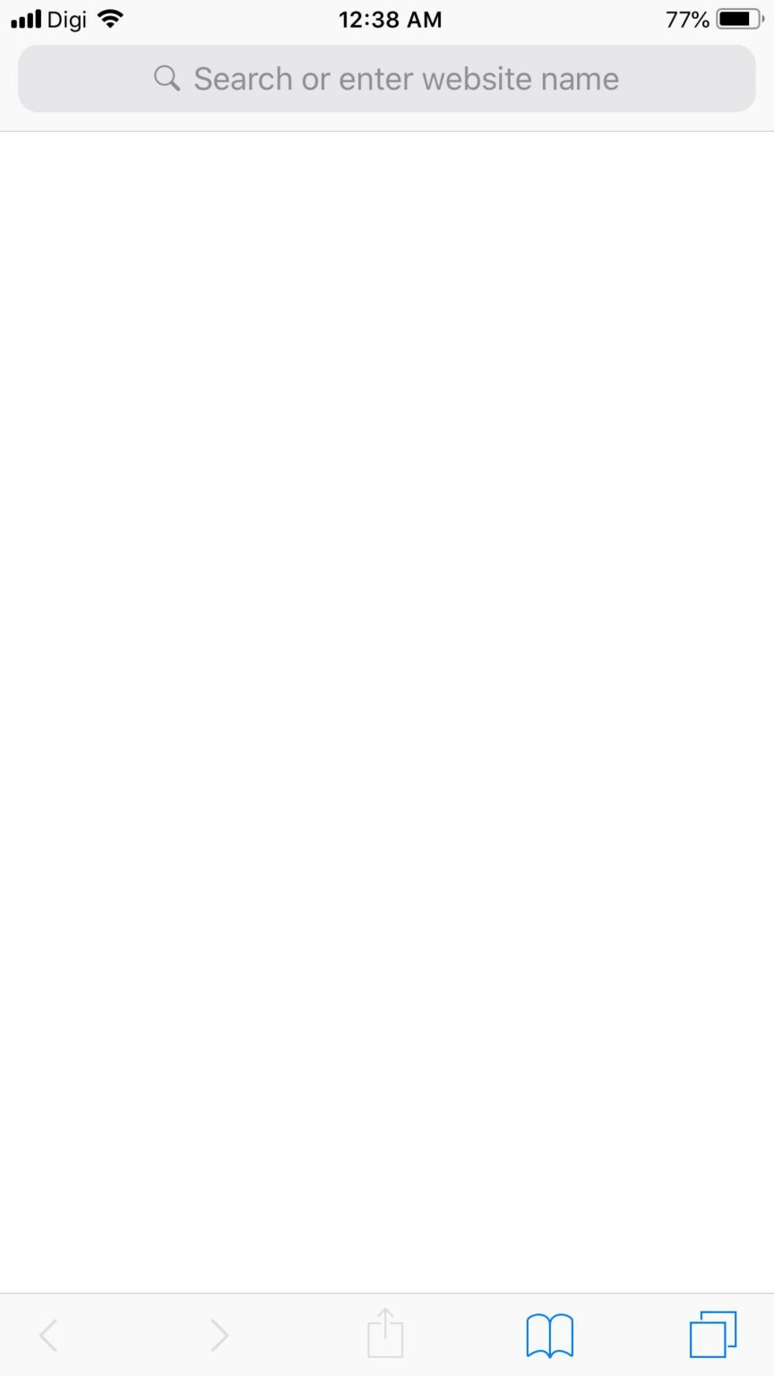 Safari Not Loading Websites, Showing Blank Pages • macReports